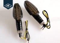 China Black BM1290 Plastic Motorcycle Turn Signal Lights For Honda / Yamaha / KTM for sale