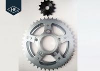 China Transmission Kits Motorcycle Chains And Sprockets NXR200 41T / 13T 428 420 520 for sale