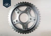 China Spare Part 1045 Steel Sprockets Motorcycle Chains And Sprockets CBX250 / 520 for sale