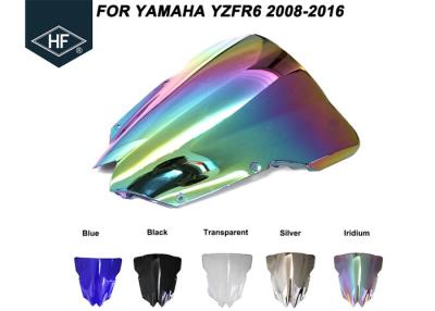 China Aftermarket Motorcycle Parts Windscreen Wind Deflector , Windscreen Motorcycle Auto Parts For Yamaha for sale