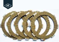 China 50Nm HONDA Motorcycle Clutch Plate CG200 Paper Based / Rubber Material for sale