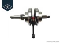 China Steel  22 Teeth Honda 125 Parts And Accessories , 231mm Motorcycle Engine Crankshaft for sale