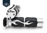 China 7 / 8'' Handle Motorcycle Modified Parts 25mm Hand Grips For Universal Motorcycle for sale