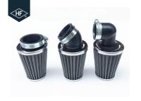 China customs other motorcycle parts universal air filter 90° 45° 35mm 42mm 48mm available for sale