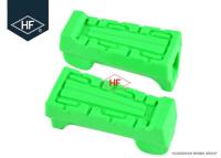 China YBR125 JYM125 Motorcycle Front Footrest , Rubber Front Footrest Motorcycle Body Parts for sale