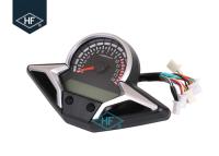 China Tachometer Aftermarket Motorcycle Speedometer Motorcycle Body Parts Odometer For Honda for sale