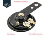 China Black Universal 105db Other Motorcycle Parts 48v Loud Horn Scatter Bracket for sale