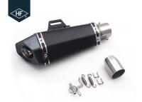 China Universal Stainless Steel Motorcycle Slip On Mufflers Hexagon For Suzuki GSXR750 for sale
