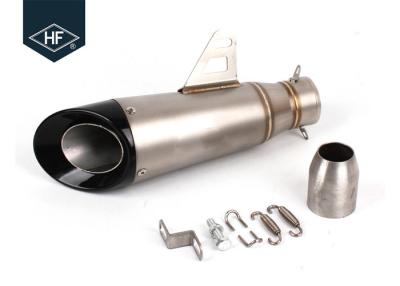 China Silencer Kit Honda Motorcycle Muffler , 36mm 51mm Motorbike Slip On Mufflers Cafe Racer Exhaust for sale