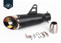China Silencer Kit Honda Motorcycle Muffler , 36mm 51mm Motorbike Slip On Mufflers Cafe Racer Exhaust for sale