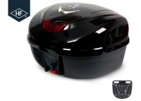 China PP Tail Motorbike Food Delivery Box , Customized Motorcycle Courier Box for sale