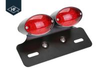 China 5 Wire Led Aftermarket Motorcycle Lights Rear Stop Brake PlateTaillights For Suzuki KTM for sale