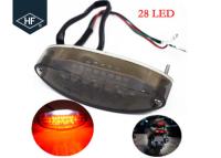 China Universal Red 12V LED Aftermarket Motorcycle Lights For Tail Rear Brake for sale