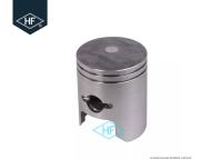 China 2 Stroke Single Motorcycle Cylinder Kit With Piston Set Gasket Black Iron Material for sale