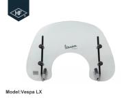 China Scooter Aftermarket Motorcycle Accessories Windshield Air Flow Wind Deflector For Vespa GTS Sprint LX S Privamera for sale
