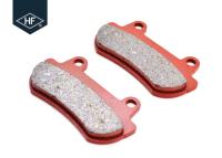 China Red Color Non Asbestos Brake Disc Honda Brake Pads 30000 - 50000km Lifespan for sale