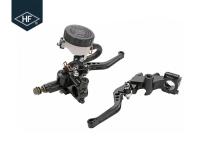 China CNC Aluminum Alloy Motorcycle Modified Parts Motorcycle Master Cylinder Reservoir Brake Clutch Lever For Honda for sale