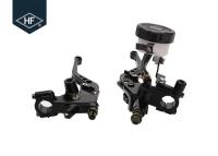 China CNC Aluminum Alloy Motorcycle Modified Parts Motorcycle Master Cylinder Reservoir Brake Clutch Lever For Honda for sale