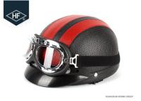 China 57 - 62cm Universal Motorcycle Riding Helmets With Goggles For Halley 660g Weight for sale