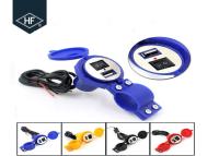 China Waterproof 12V - 24V 1.5A Motorcycle USB Charger Socket Power Supply For Mobile Phone for sale