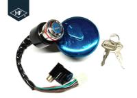 China Durable Other Motorcycle Parts Round Aluminum Key Switch Tank Cover Lock Kits for sale