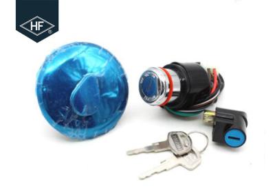 China Durable Other Motorcycle Parts Round Aluminum Key Switch Tank Cover Lock Kits for sale