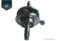 China Forged Steel Motorcycle Engine Spare Parts CD110 Motorbike Crankshaft High Friction Coefficient for sale