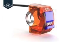 China DC 12V Other Motorcycle Parts 2 / 3 Wires Handlebar Switch On Off Button For LED Headlight for sale