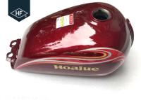 China Standard Size GN125 Other Motorcycle Parts Custom Color Iron 9L Motorcycle Fuel Tank for sale