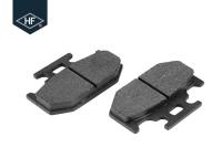 China Yamaha DT125 Less Metallic Motorcycle Brake Pads Non Asbestos Good Hardness for sale