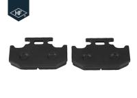 China Yamaha DT125 Less Metallic Motorcycle Brake Pads Non Asbestos Good Hardness for sale