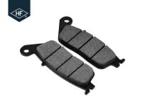 China Non Asbestos Brake Pads Fit For Honda CB400 Motorcycle Low Noisy 3mm Thickness for sale