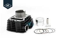 China Bajaj Pulsar 135 Cylinder Repair Kit Black Color With Piston Rings And Gasket for sale