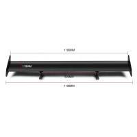China Punched Free Single Layer Aluminum Alloy Car Tail Spoiler for sale
