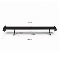China Punchless Adjustable Rear Wing Spoiler 135cm Length for sale