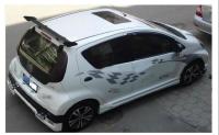 China Aluminum Alloy Tail Spoiler Car Modified Parts For Hatchback for sale