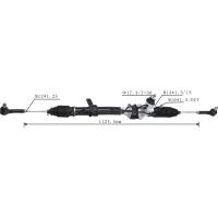 China 49001-F4200 48001-Q5600 Power Steering Rack For Nissan sentra B13 for sale