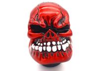 China 13cm Aluminum Alloy Car Modified Parts OEM Skull Head Car Gear Knob for sale