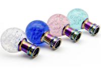 China Colorful Car Modified Parts Acrylic Universal Shift Knob for sale
