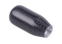 China Black Carbon Fiber Modified Gear Knob Standard Automatic Gear Knob for sale