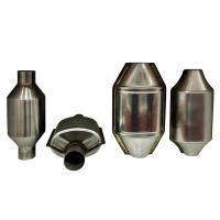 China SUS409 Three Way Silver Catalytic Converter For Exhaust Treatment for sale