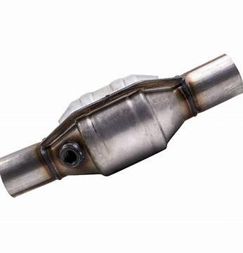 China 100 Pieces Silver 3 Way Catalytic Converter 2.5kg Exhaust Treatment for sale