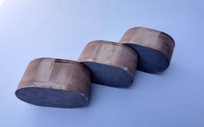 China 40CPSI SCR Doc Catalyst Diesel Engine Metallic Honeycomb Wash Coat NOx Control for sale