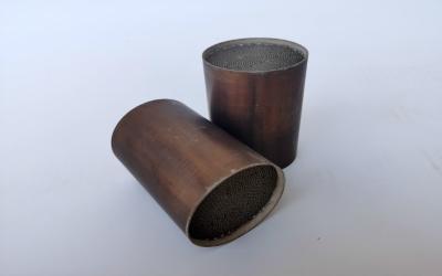 China Motorcycle Pipe Catalytic Converter Valuable Metallic Catalyst Substrates for sale