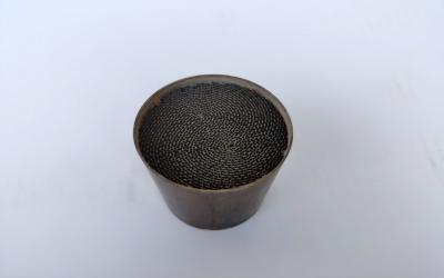 China 400 Cell 500 Cell Motorcycle Exhaust Catalyst Metallic Honeycomb Monoliths for sale
