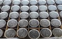 China 200 300 400 Cpsi Universal Catalyst Euro 4 5 6 Honeycomb Ceramic for sale