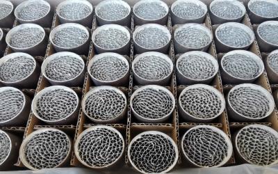 China 200 300 400 Cpsi Universal Catalyst Euro 4 5 6 Honeycomb Ceramic for sale