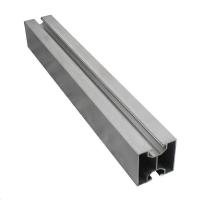 China PV Solar Panel Mounting Rail Aluminum Alloy Anodized Silver Color for sale