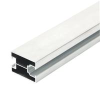 China PV Solar Panel Mounting Rail Aluminum Alloy Anodized Silver Color for sale