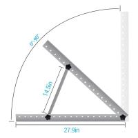 China Aluminum Alloy Solar PV Mounting Brackets Installation Manual for sale